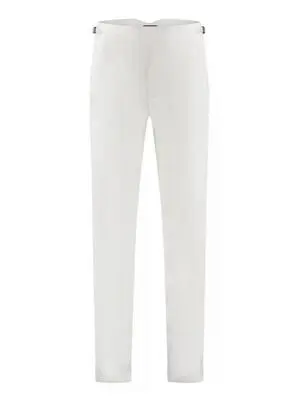 Sease Pleated Buckle-fastening Trousers