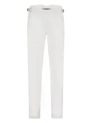 Sease Pleated Buckle-fastening Trousers