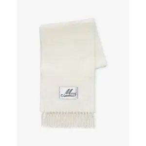 Marni Brand-patch Alpaca-blend Scarf - 00w03