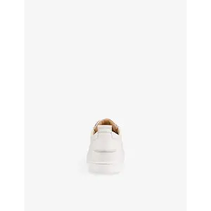 CHRISTIAN LOUBOUTIN Rantulow Grained Leather Sneakers - Latte