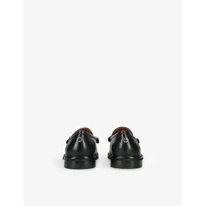 Steve Madden Madison Leather Loafers - Black