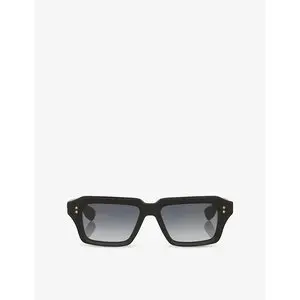 Dita Detron Square-frame Sunglasses - Black