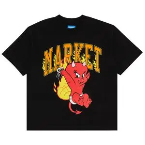 MARKET Hot Stuff Dunk Tee - Black