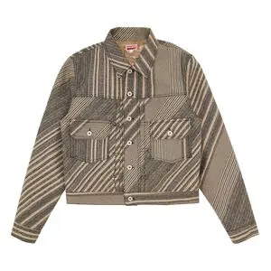 Kenzo Slim Pleated Trucker Jacket