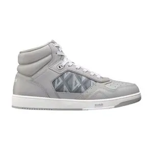 Dior B27 High 'cd Diamond' Sneakers - Grey