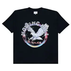 Rhude Notting Hill Eagle Tee - Black