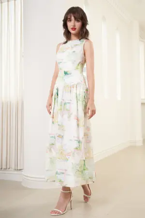 Yumi Kim Chateau Printed Dress
