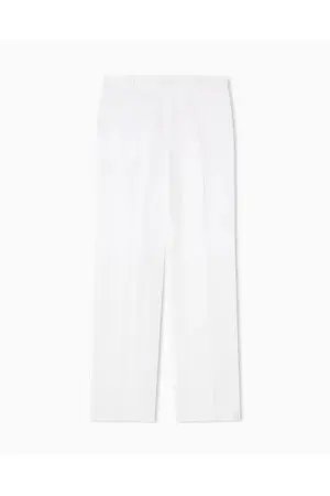 EMPORIO ARMANI Pure Linen Trousers