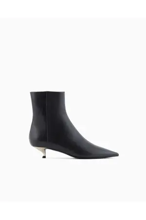 GIORGIO ARMANI Calfskin Ankle Boots
