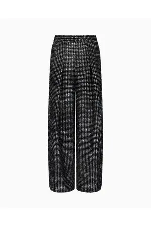 Giorgio Armani Two Tone Pants For Women