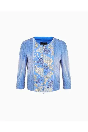 Giorgio Armani Embroidered Jackets For Women