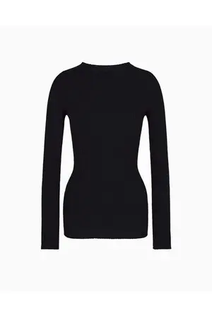 Giorgio Armani Cashmere Crew-neck Jumper - Blue