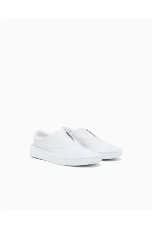 Giorgio Armani Deerskin Slip-ons - White