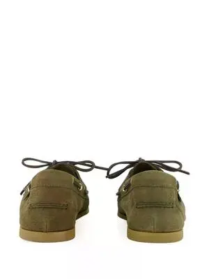 TOM FORD Robin Boat Shoes - Green