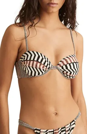 REISS Kate Underwire Bikini Top