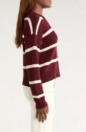 Marine Layer Berkeley Stripe Merino Wool Blend Sweater