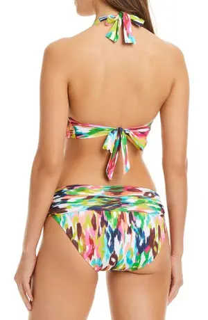 BLEU BY ROD BEATTIE Foldover Hipster Bikini Bottom - Multicolored