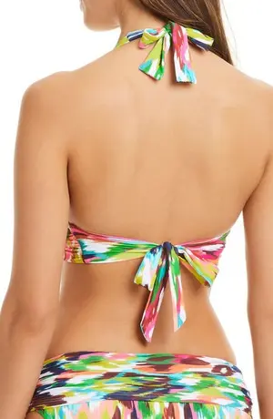 BLEU BY ROD BEATTIE Banded Halter Bikini Top