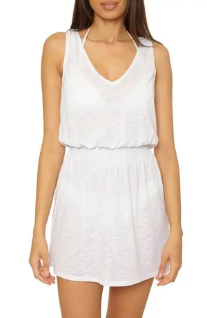 BECCA® By Rebecca Virtue Breezy Basics Cover-up Mini Sundress - White