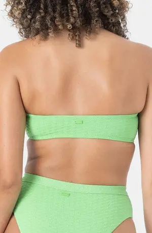 Roxy Haleiwa Bandeau Bikini Top - Vibrant Green