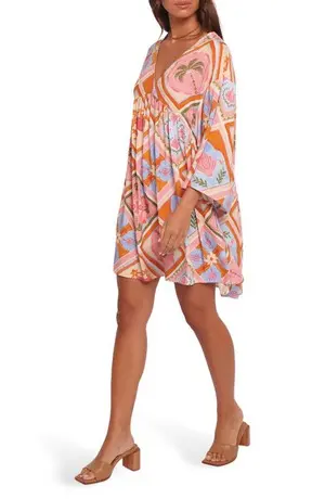 PETAL & PUP Zanna Long Sleeve Mini Dress