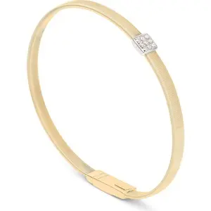 Marco Bicego Marco Bicego Masai Pavé Diamond Bracelet Yellow Gold