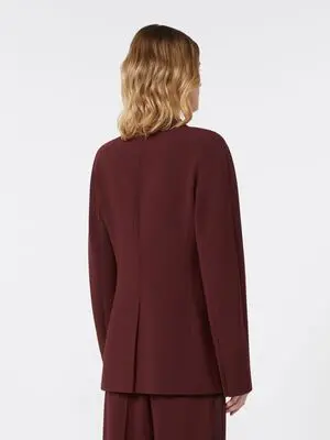 Max Mara Wrap Jacket In Cady