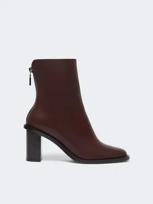 Max Mara Paneled Booties