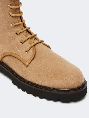 Max Mara Water-repellent Combat Boots