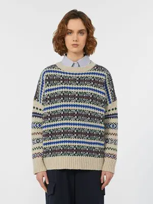 Max Mara Wool Tweed Jumper