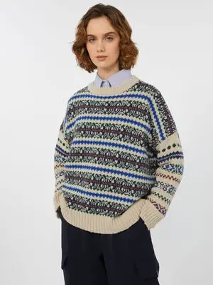 Max Mara Wool Tweed Jumper