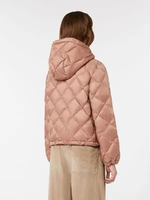 Max Mara Quilted Goose-down Jacket - Antique Rose