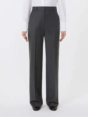 Max Mara Stretch Flannel Trousers