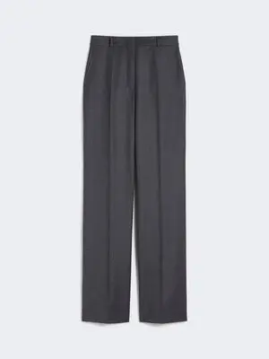 Max Mara Stretch Flannel Trousers