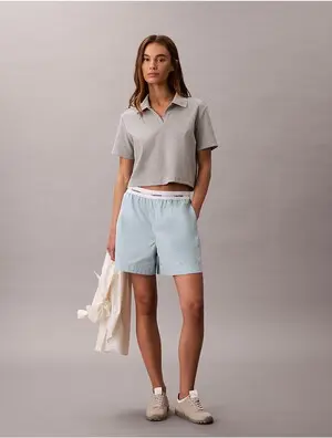 Calvin Klein Logo Shorts For Women