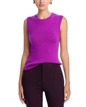 A.L.C. Ian Sleeveless Cashmere Top