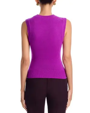 A.L.C. Ian Sleeveless Cashmere Top