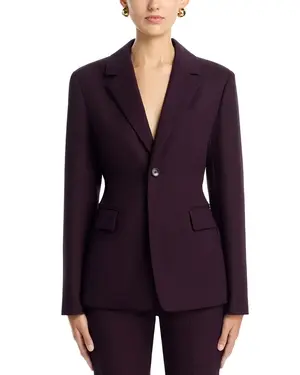 A.L.C. Elza Jacket - Deep Plum