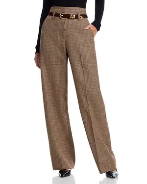 A.L.C. Liam Plaid Wool Pants