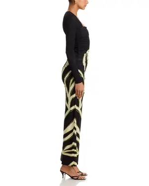 CALA DE LA CRUZ Megara Printed Dress