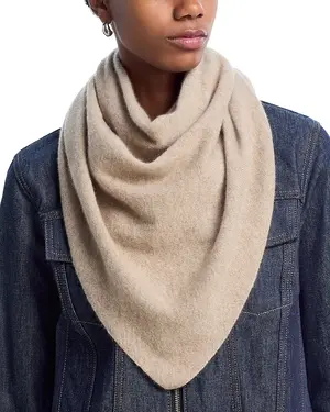 Guest In Residence The Bandana Cashmere Wrap - Taupe