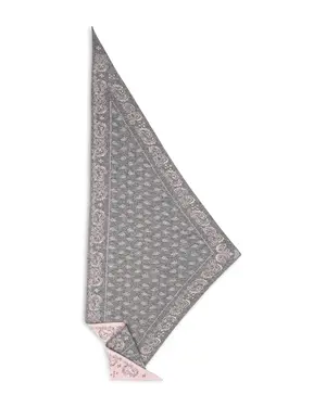 Guest In Residence The Wild Rag Cashmere Scarf - Pink/grey
