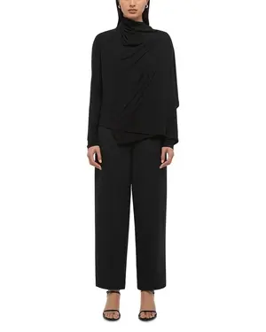 Helmut Lang Scarf Cardigan Top