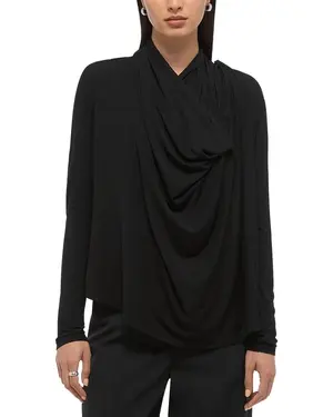 Helmut Lang Scarf Cardigan Top