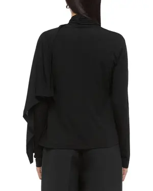 Helmut Lang Scarf Cardigan Top