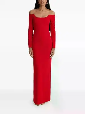 MOOS STUDIO Salvage Off-shoulder Maxi Dress