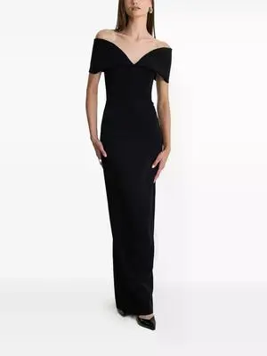 Moos Studio Off The Shoulder Evening Dresses