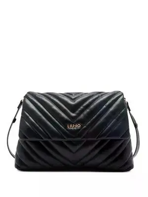 Liu Jo Quilted Shoulder Bag - Black