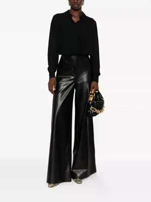 Elisabetta Franchi Twist-front Button Bodysuit