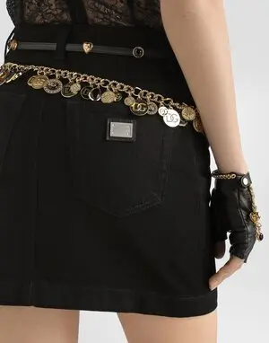 Dolce & Gabbana Denim Miniskirt - Multicolor